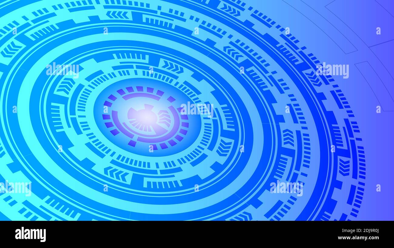 An abstract technology high-tech communication concept - futuristic ...