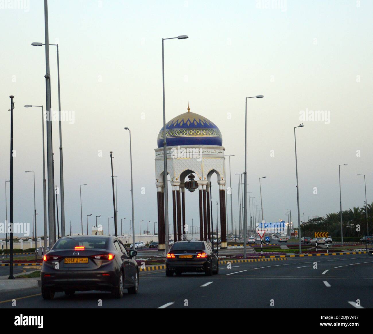 Oman muscat roundabout hi-res stock photography and images - Alamy