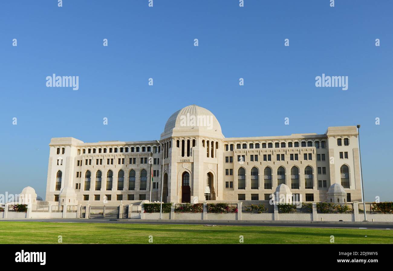 The Supreme Court Of Oman in Muscat, Oman Stock Photo - Alamy