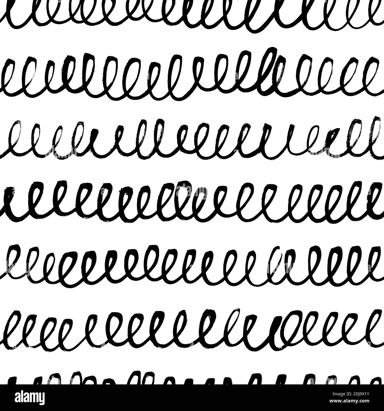 Abstract doodle vector pattern with looping lines Stock Vector Image ...