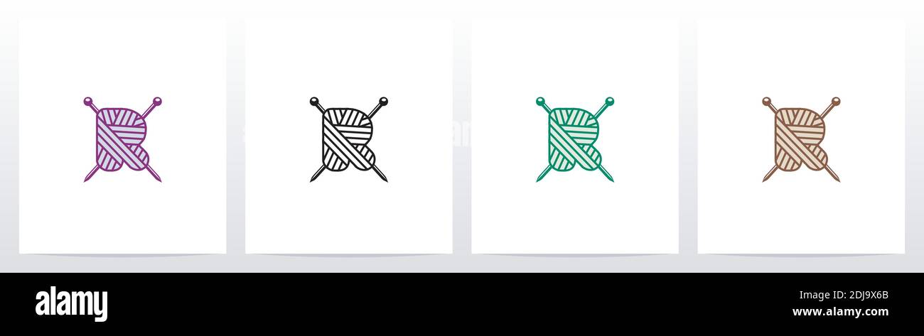 Wool Ball With Shape Of Letter R Stock Vector Image & Art - Alamy