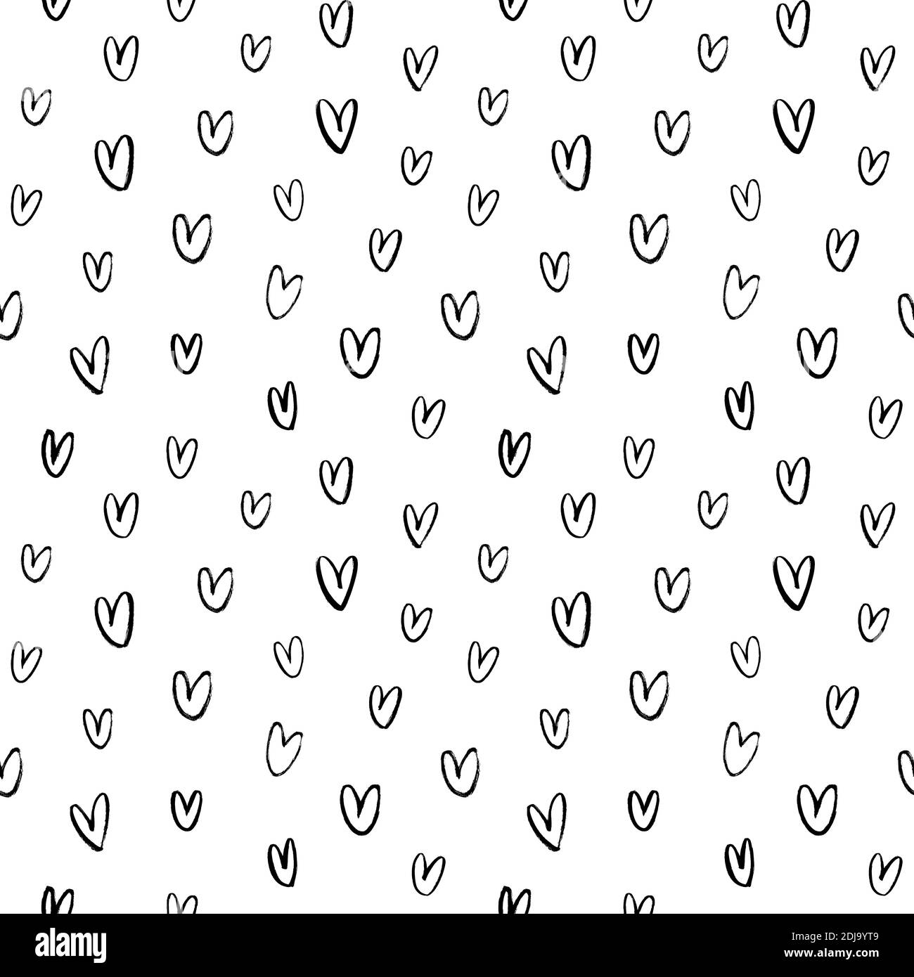 Heart Patterns Black And White