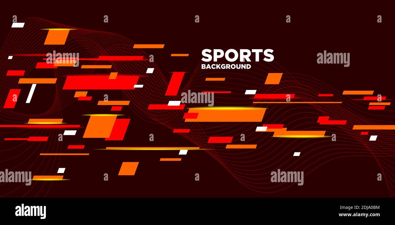 Modern colored poster for sports with elegant background. Abstract ...