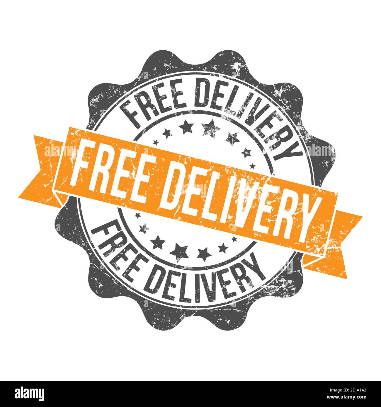 FREE DELIVERY. Stamp impression with the inscription. Old worn vintage ...