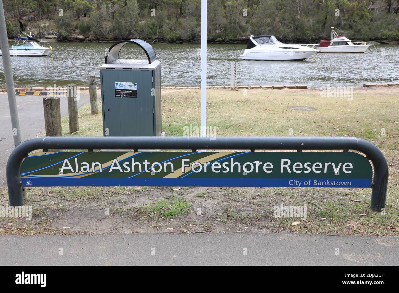 Alan Ashton Foreshore Reserve, Picnic Point, City of Bankstown Stock ...