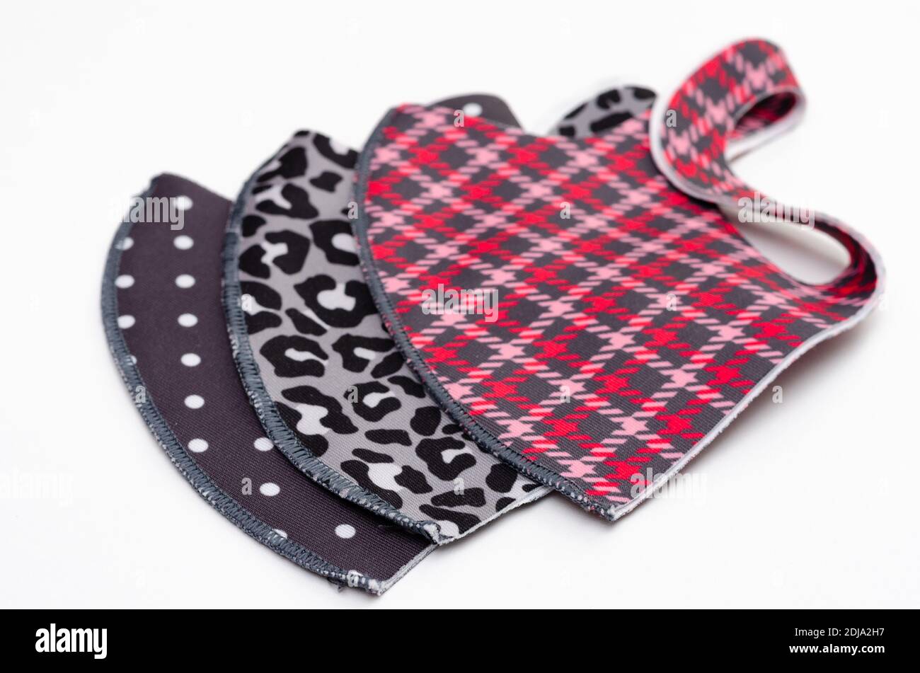 Fashion face mask handmade Cut Out Stock Images & Pictures - Alamy