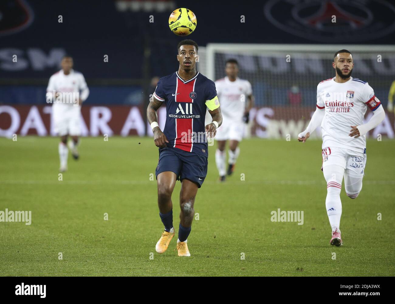 Presnel Kimpembe of PSG during the French championship Ligue 1 football ...