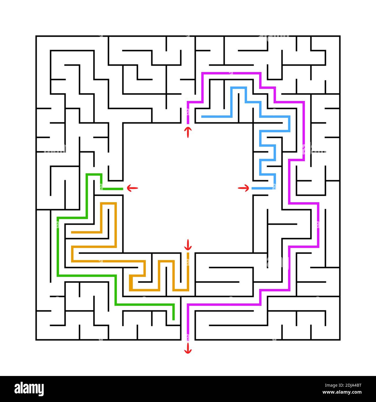 Find a solution Stock Vector Images - Alamy