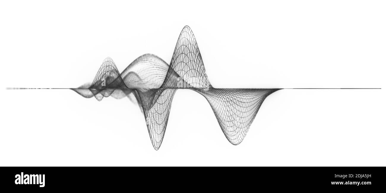 Modern Abstract Black Wireframe Grid Structure Virtual Background Digital Technology Science