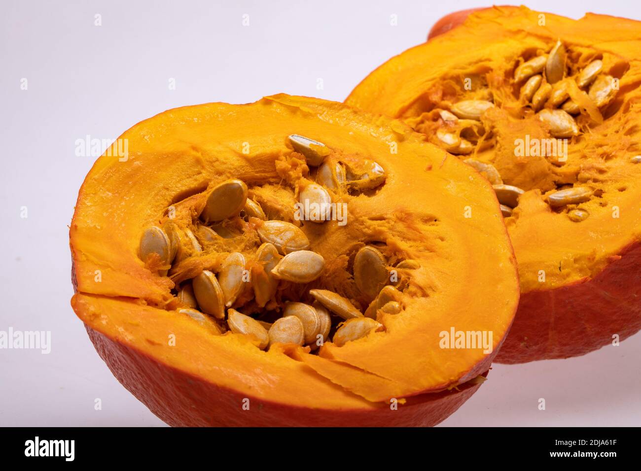 Yellow pumpkin vegetable isolated on white background Stock Photo - Alamy