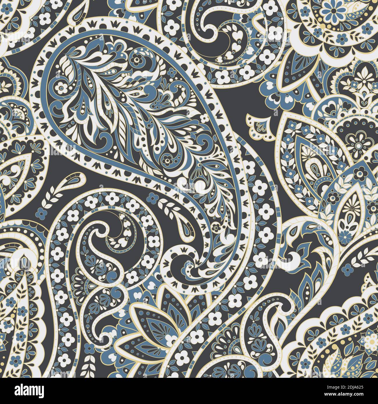 Paisley colorful ornament. Vector illustration Stock Vector Image & Art ...