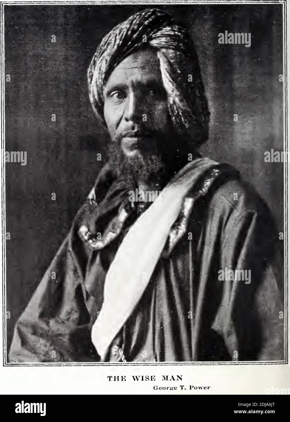 The Wise Man a 1906 photograph by George T Power - Wisdom Stock Photo ...