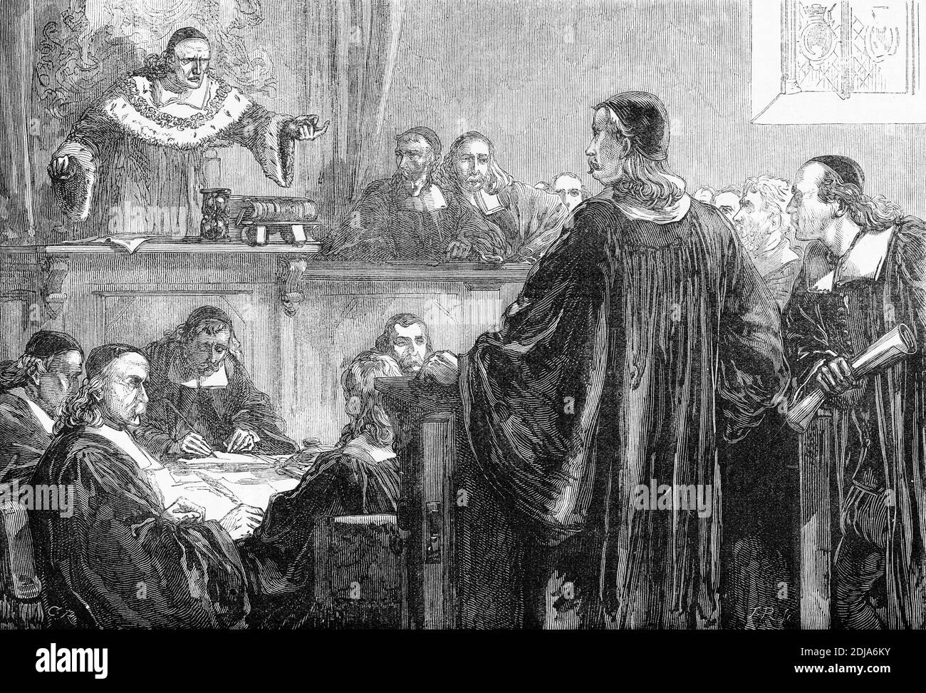 Puritan man hi-res stock photography and images - Alamy