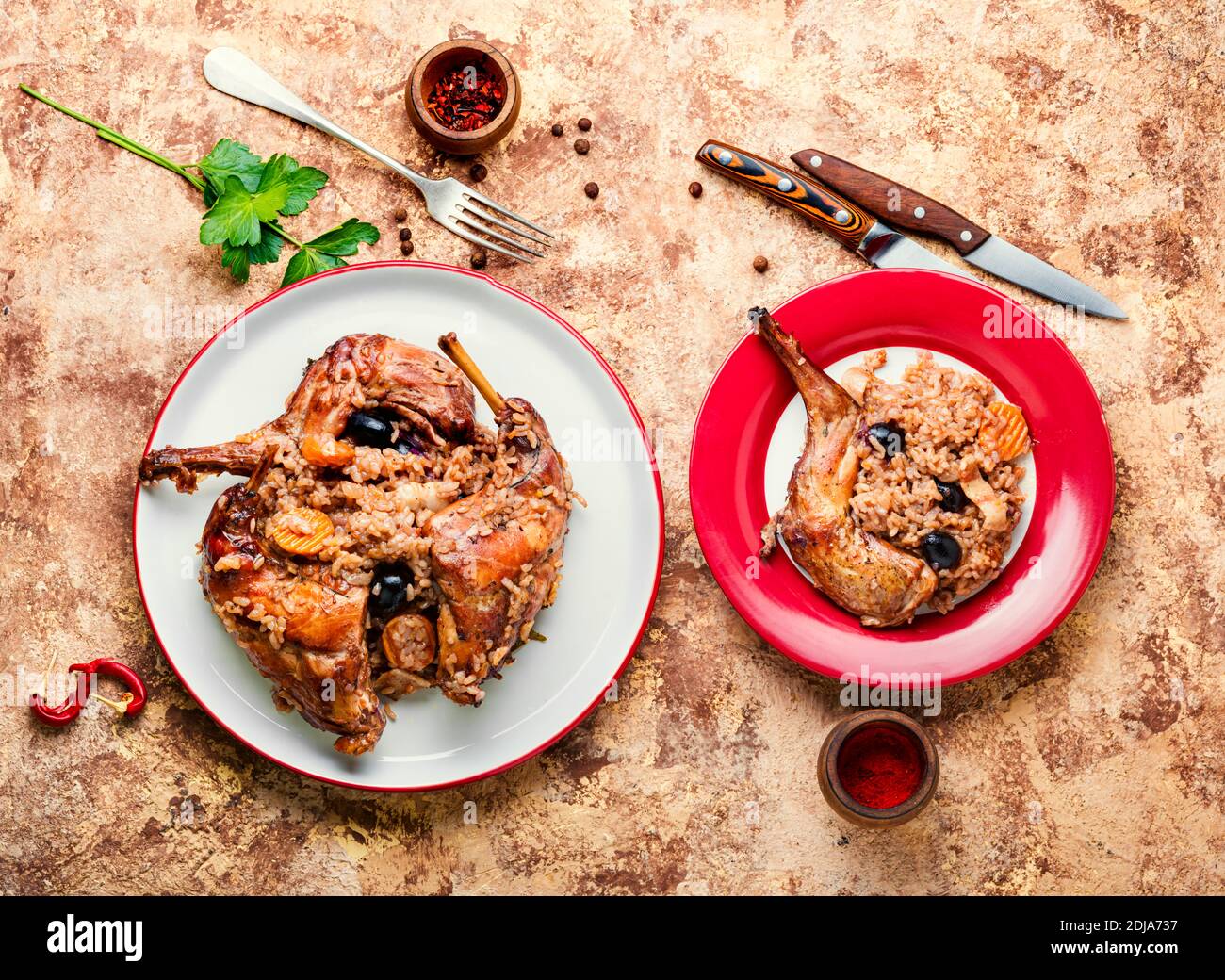 Rabbit risotto hi-res stock photography and images - Alamy