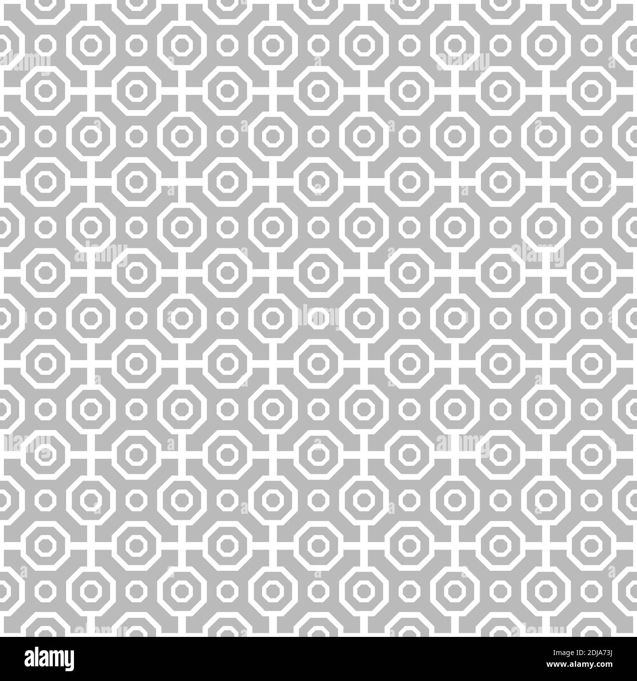 Seamless Octagonal Vector Pattern Stock Vector Image & Art - Alamy