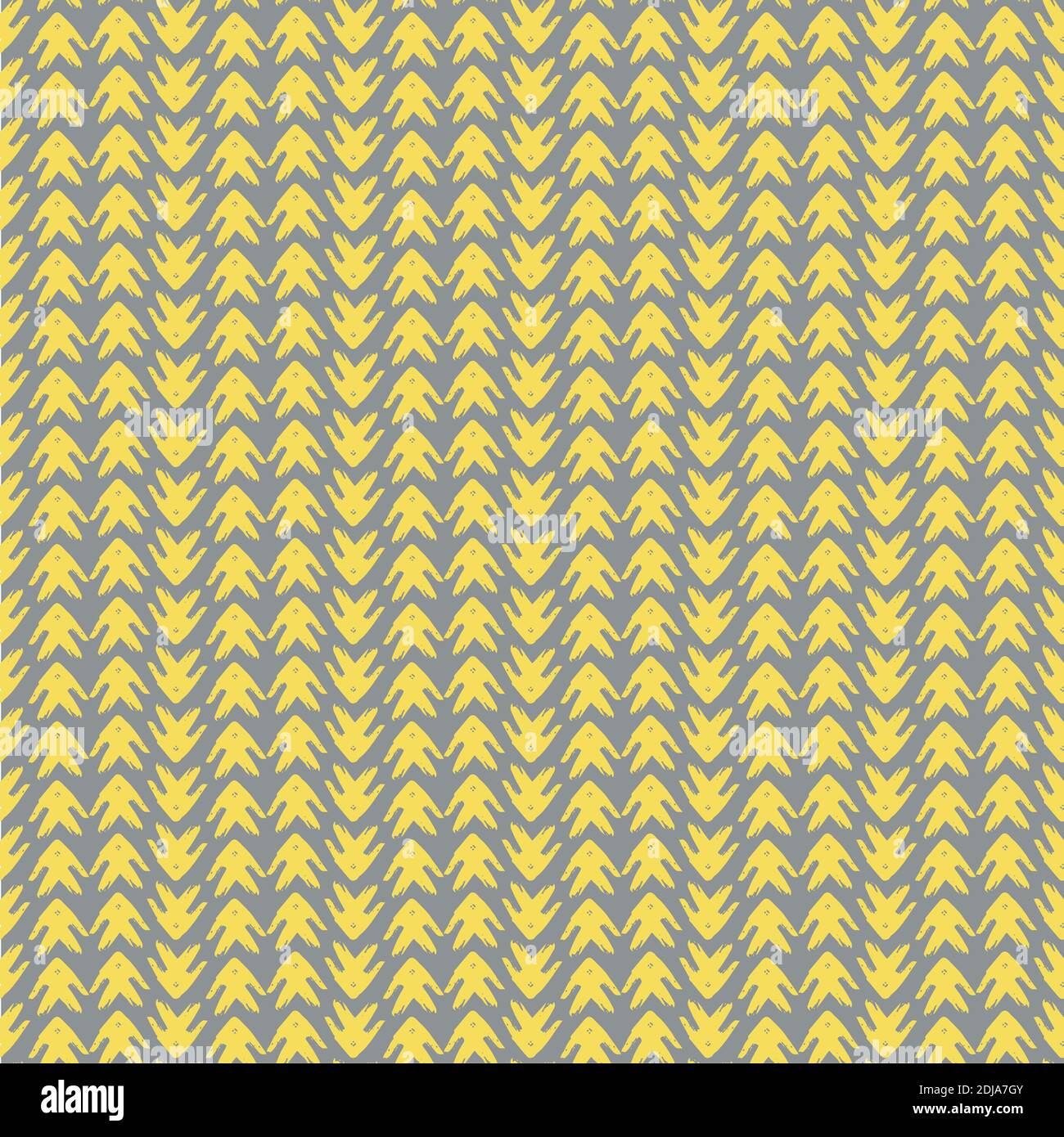 Vector yellow grey tribal style arrow seamless pattern background ...