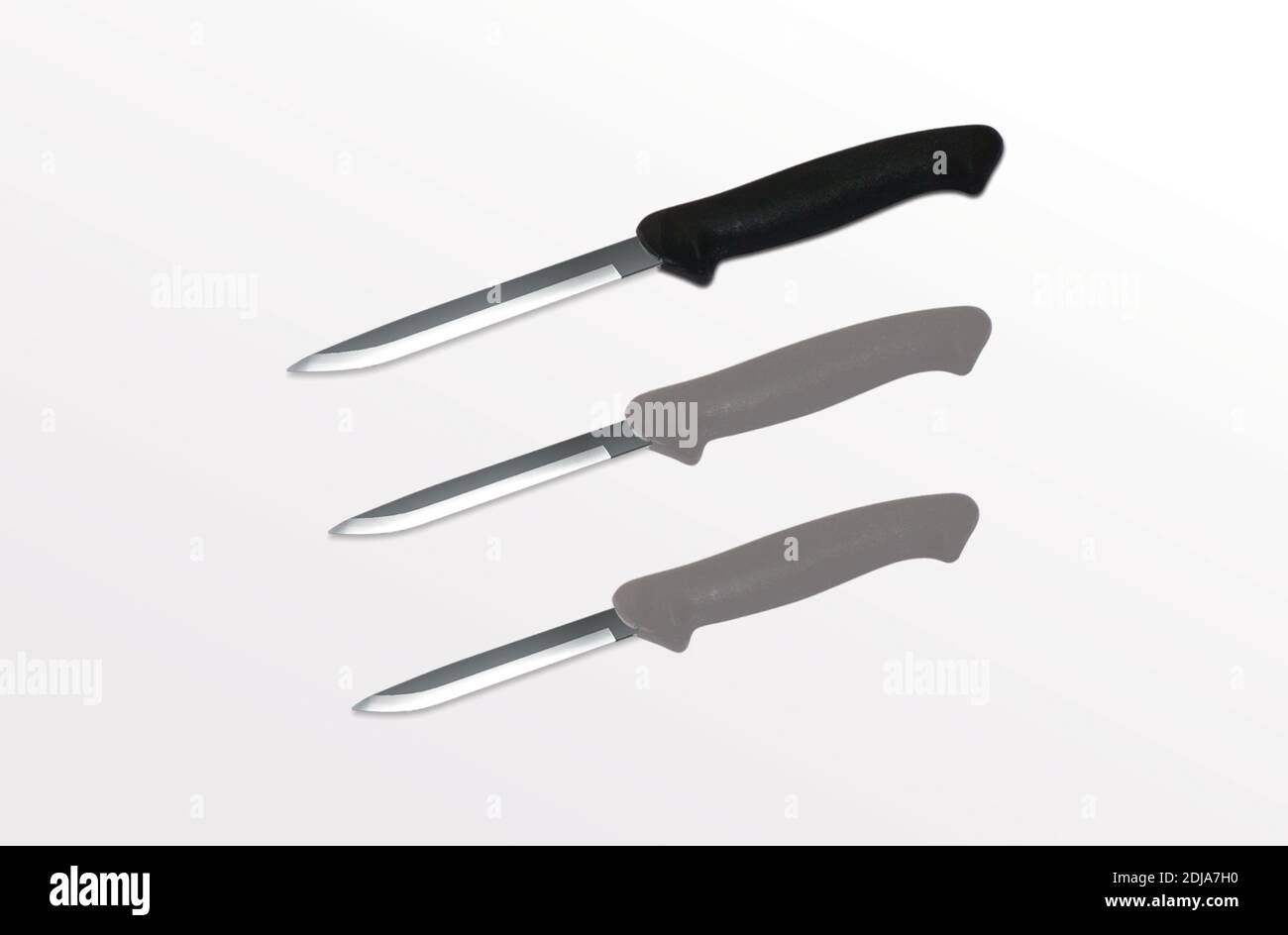 Set of kitchen knives use for kitchen, Cutting sharp knife, Kitchen ...