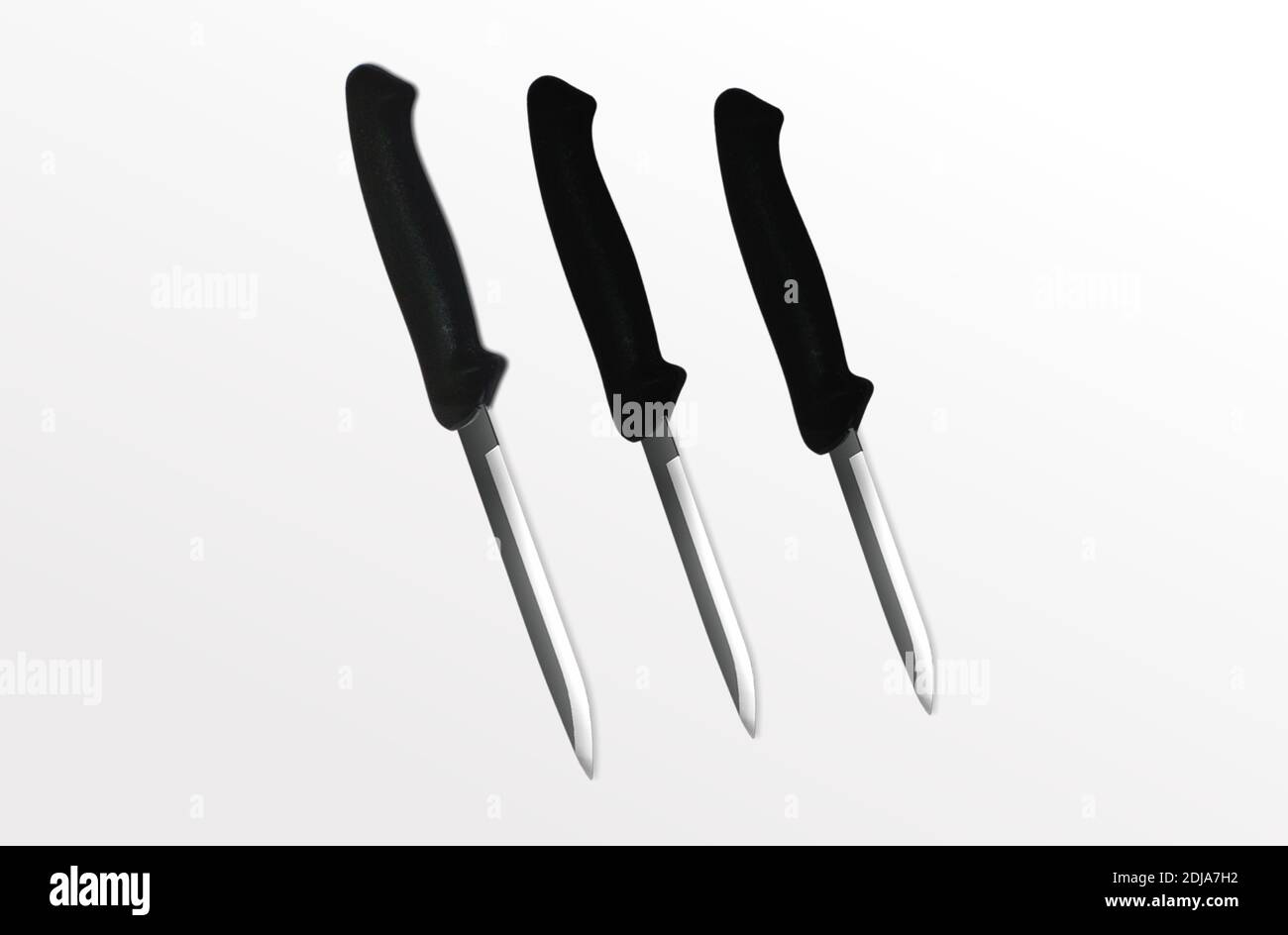 Set of kitchen knives use for kitchen, Cutting sharp knife, Kitchen ...