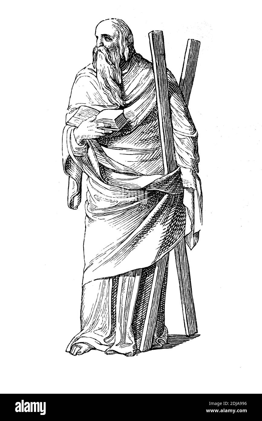 Saint andrew the apostle hi-res stock photography and images - Alamy