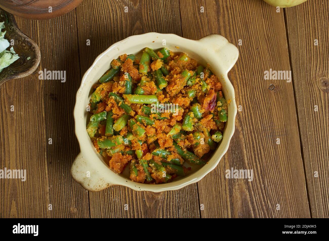 Absmalcane mahune - Croatian dish prepared with green beans, garlic ...