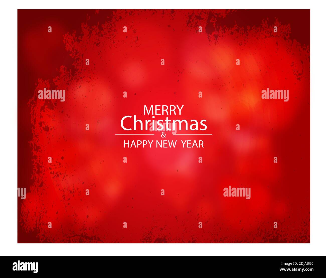 Beautiful text design of Merry Christmas on red color background ...