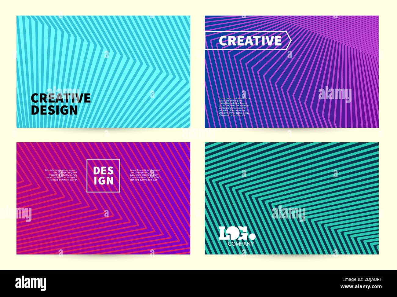 Abstract color trends Stock Vector Images - Alamy