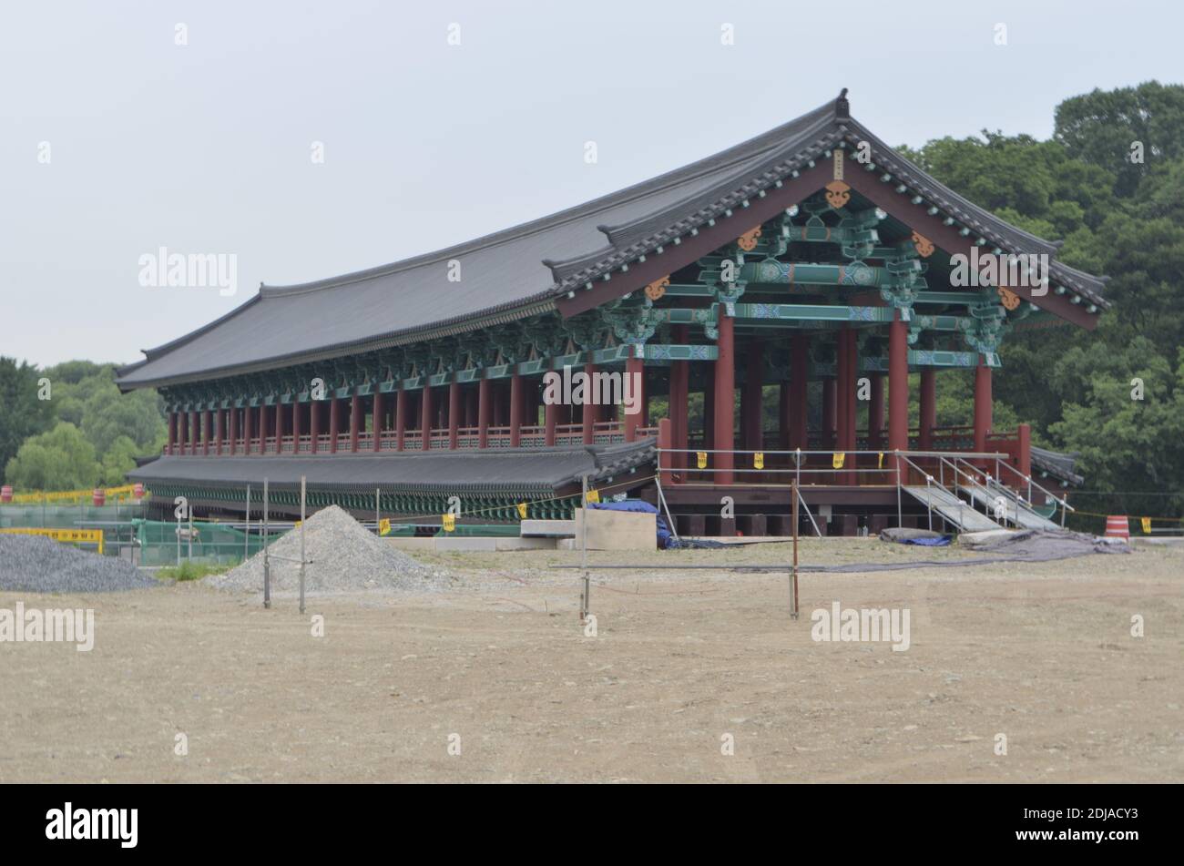 The Woljeonggyo bridge near the palace of Seorabol, capital of the ...