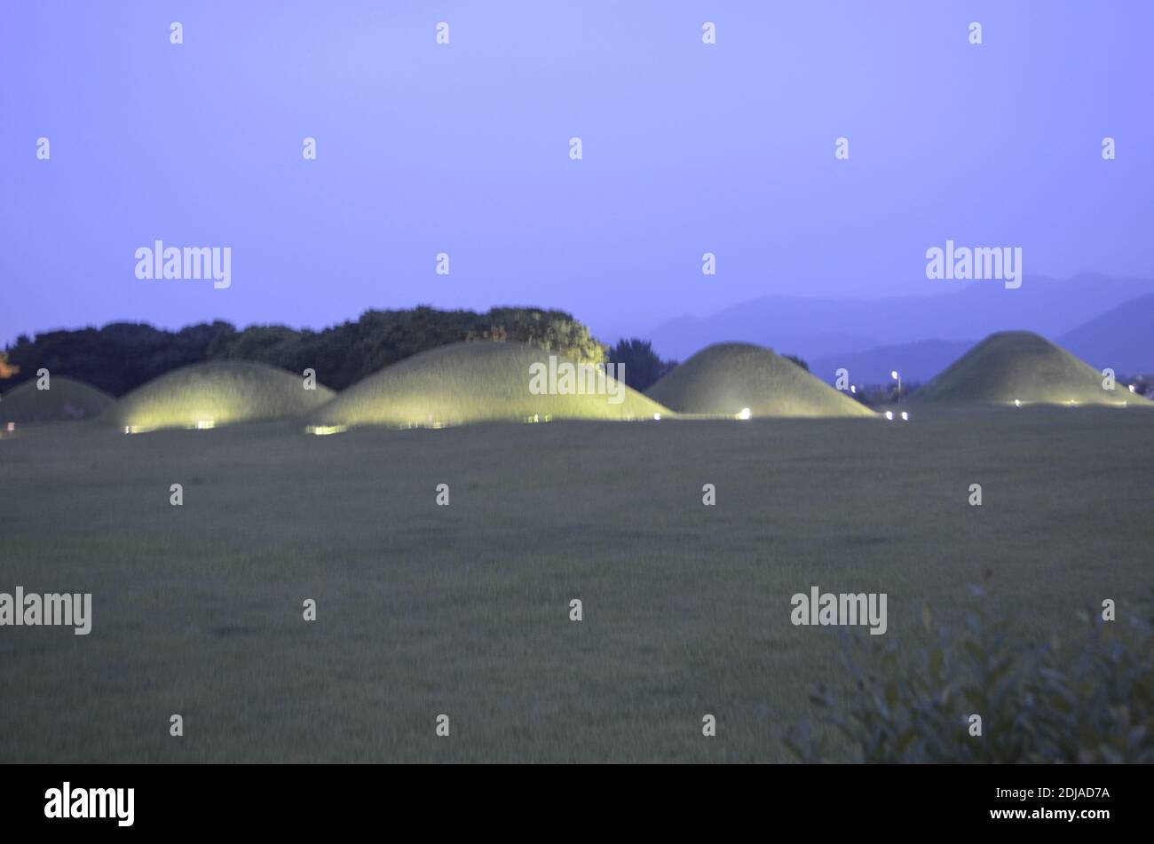 Gyeongju daereungwon ancient tombs hi-res stock photography and images ...