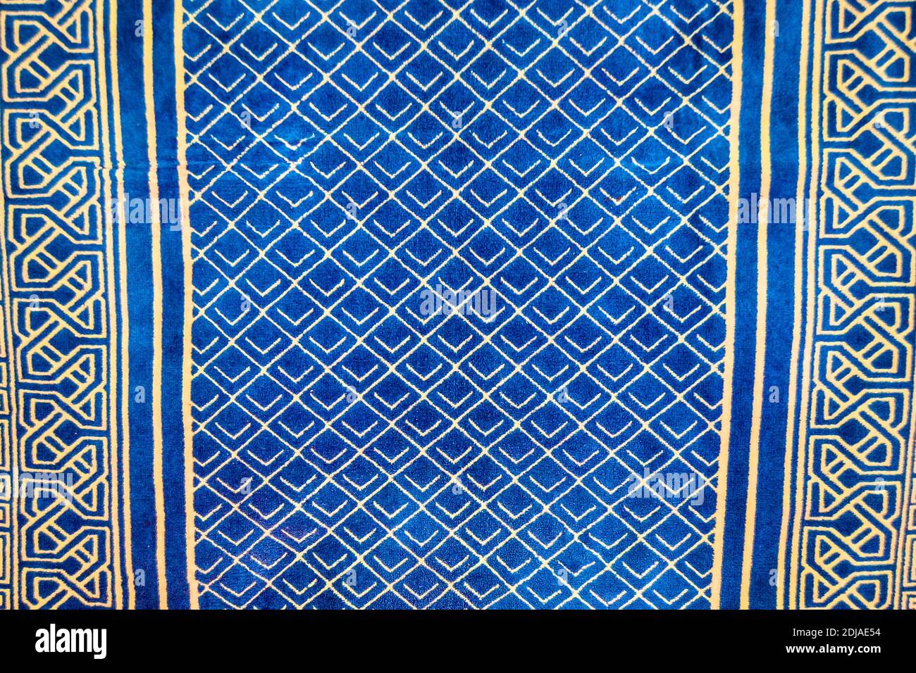 Blue and yellow weaving texture. Vintage style fabric and cloth Stock ...