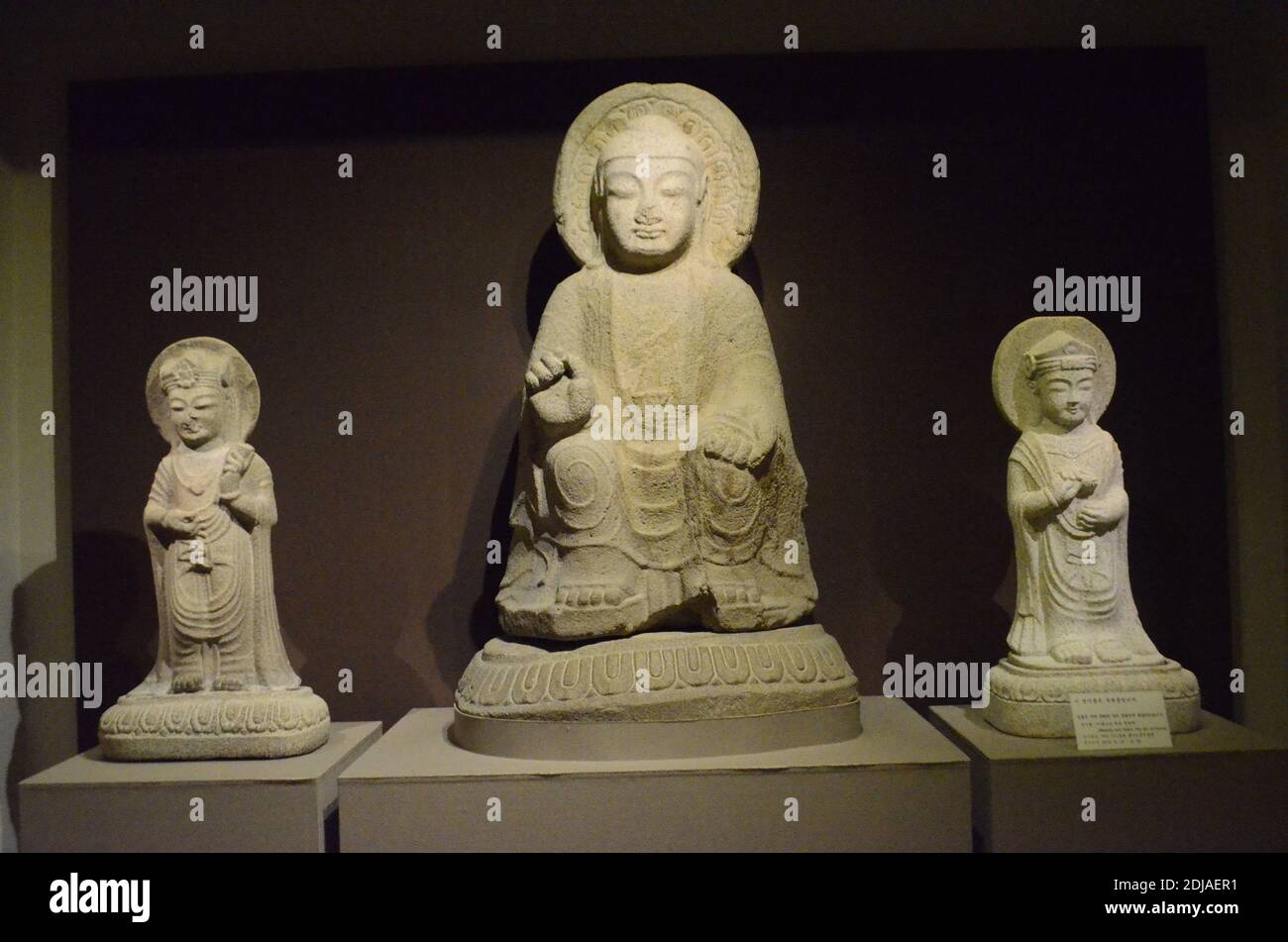 Maitreya buddha triad hi-res stock photography and images - Alamy