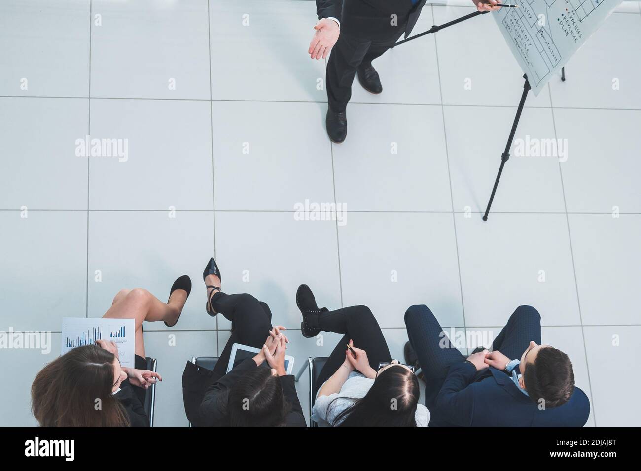 group of business people at a presentation in the conference room Stock ...