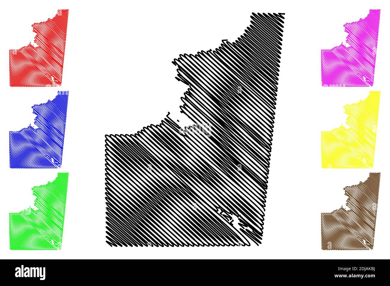Lowndes County, Mississippi (U.S. county, United States of America, USA ...