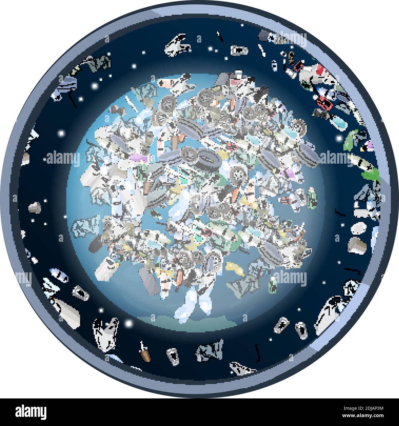 Space debris earth hi-res stock photography and images - Alamy