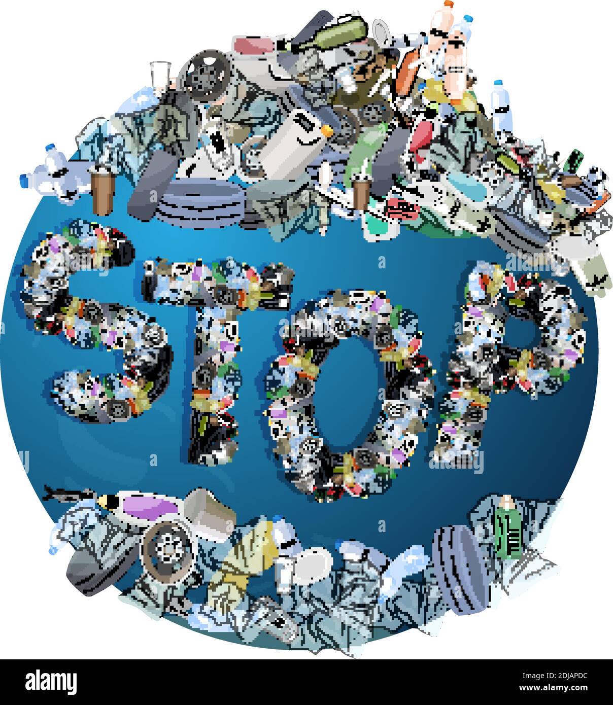 Plastic map garbage hi-res stock photography and images - Alamy