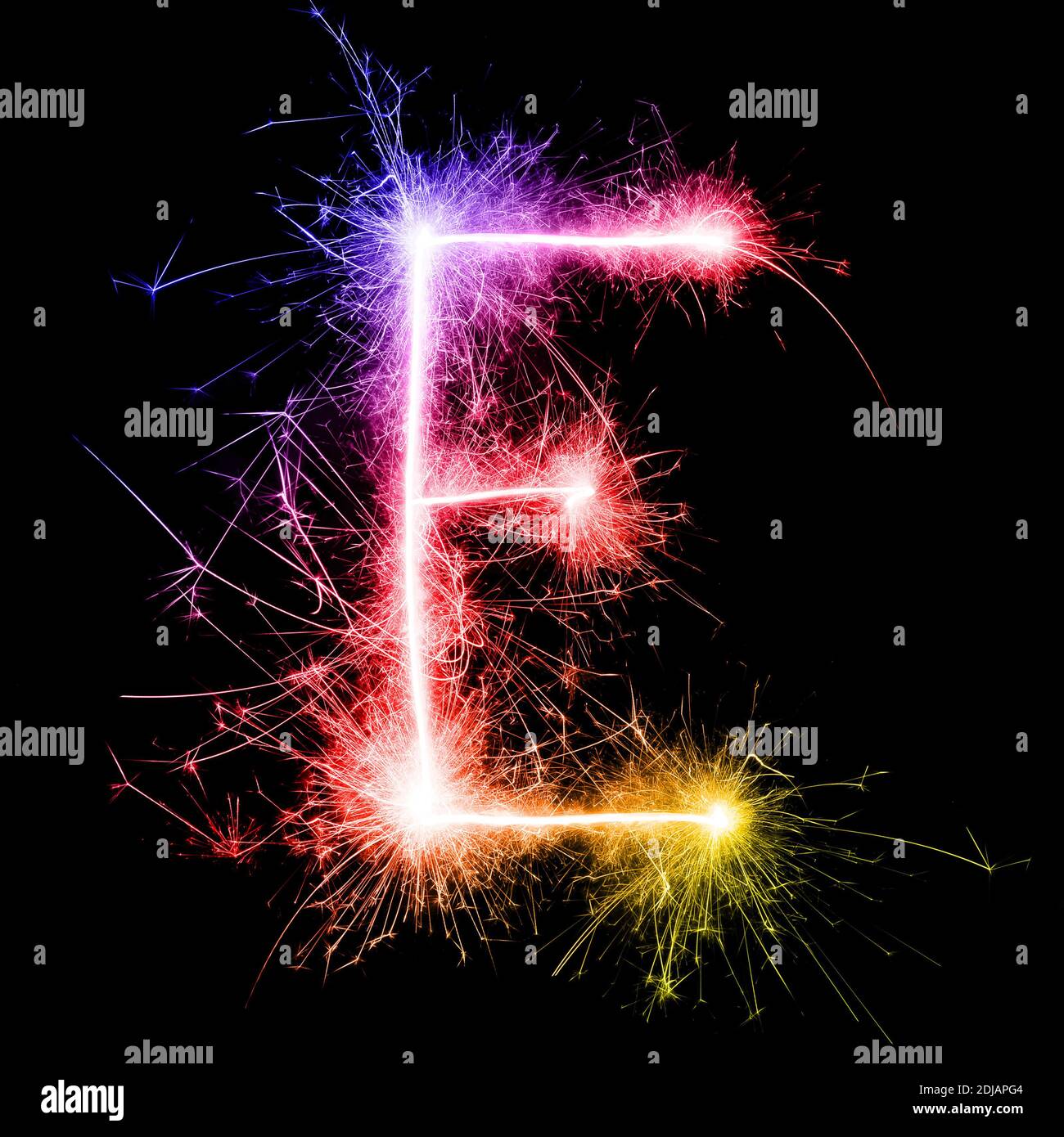 Illuminated Letter E High Resolution Stock Photography and Images - Alamy