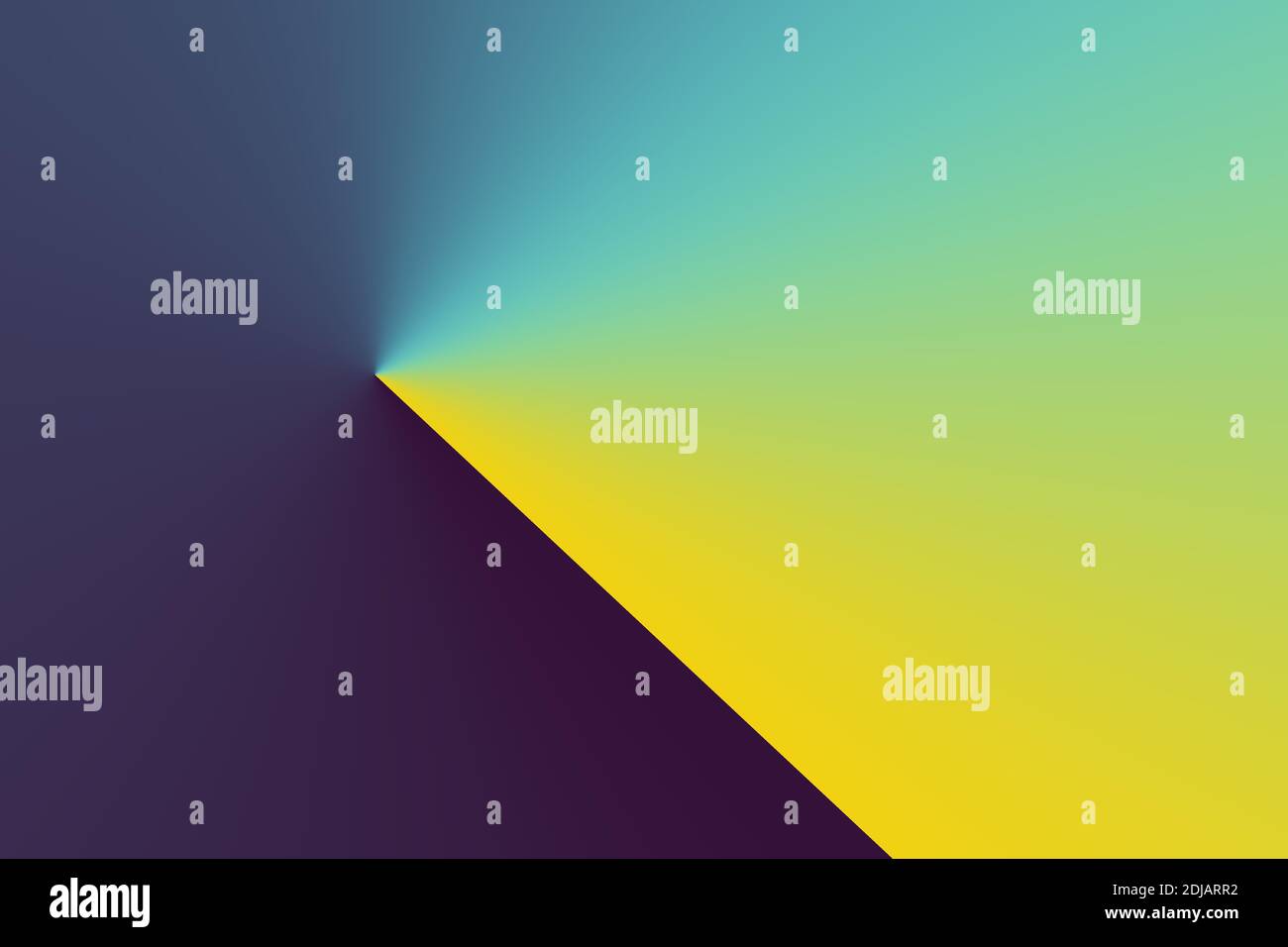 A bright yellow, blue and violet gradient background Stock Photo - Alamy