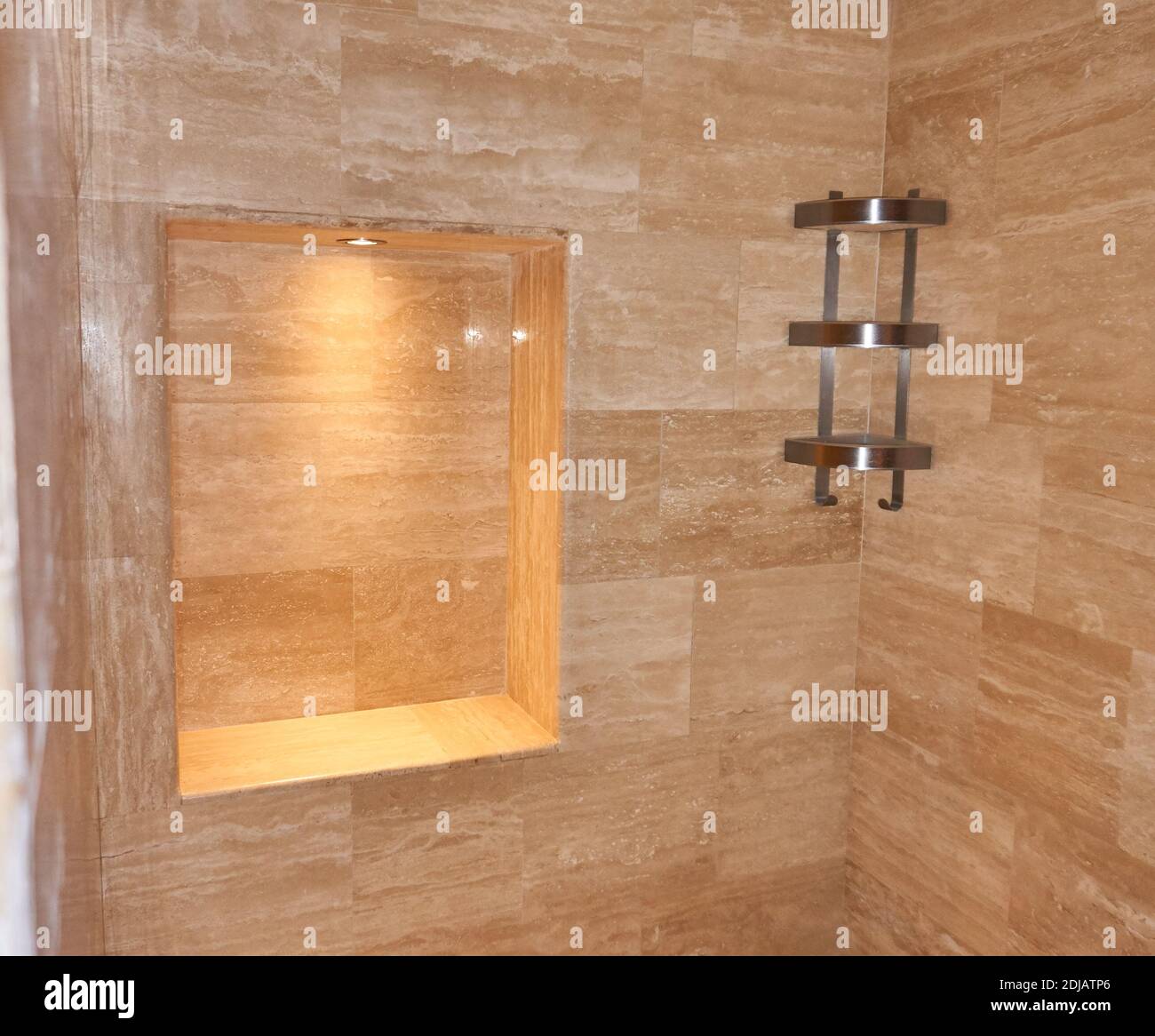 Decorative alcove in stone wall Stock Photo - Alamy