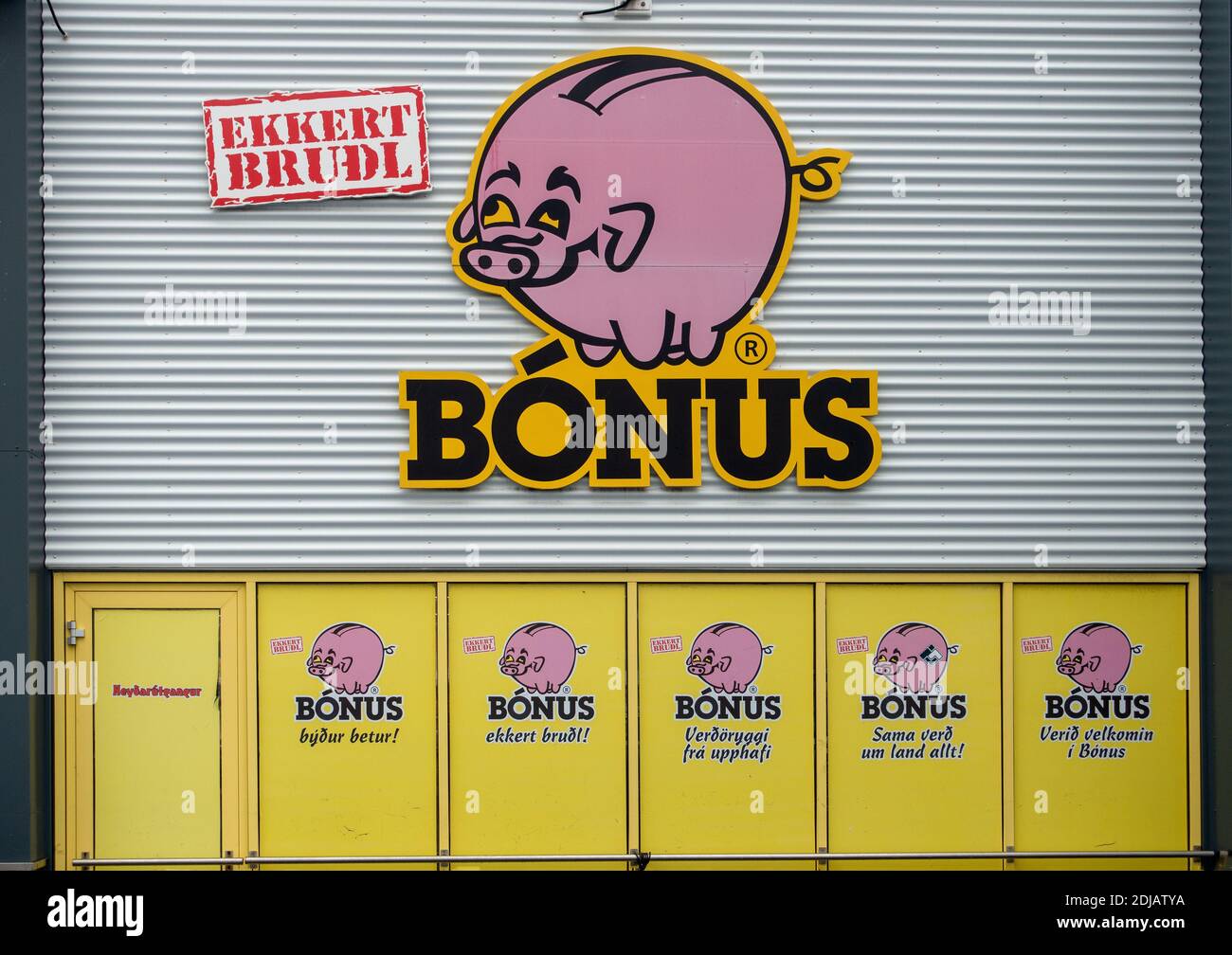 Bonus supermarket iceland hi-res stock photography and images - Alamy