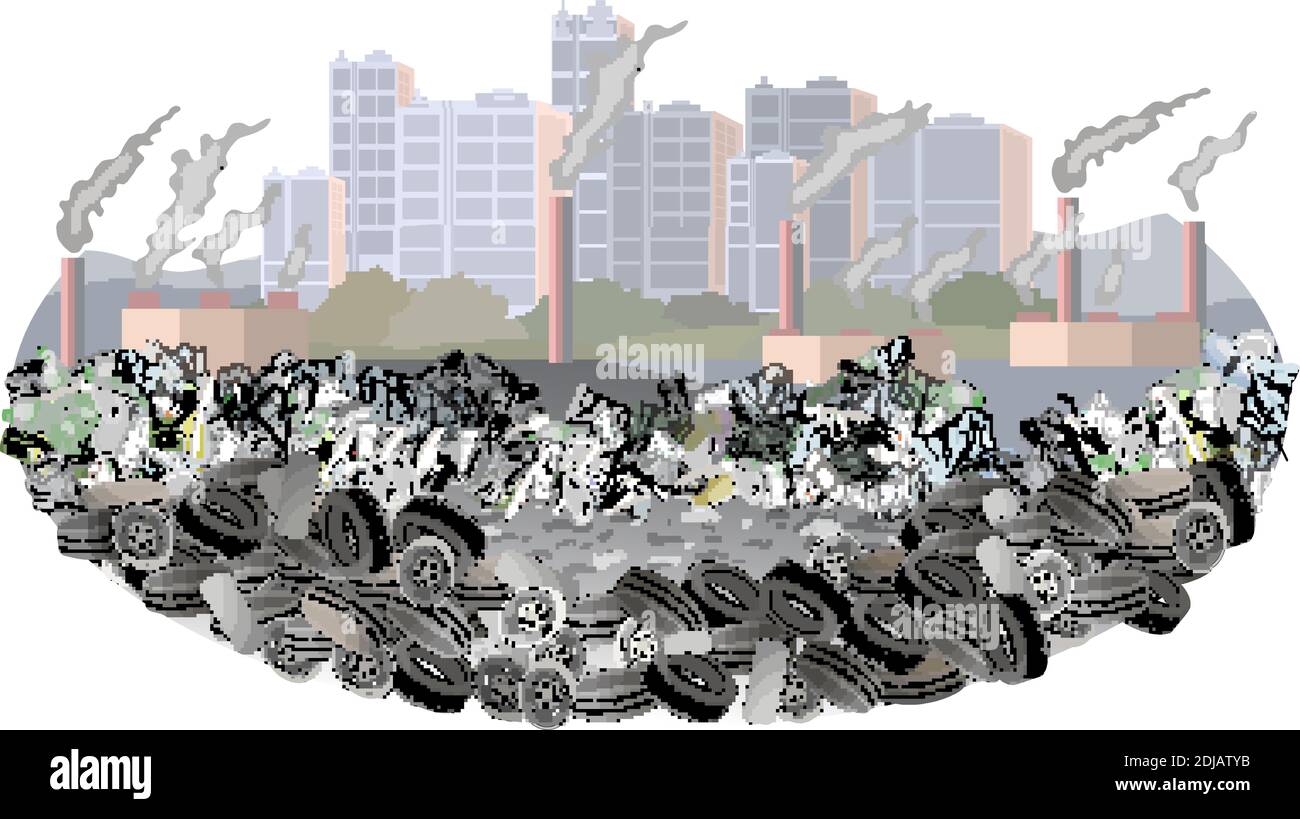 Environmental problem Cut Out Stock Images & Pictures - Alamy