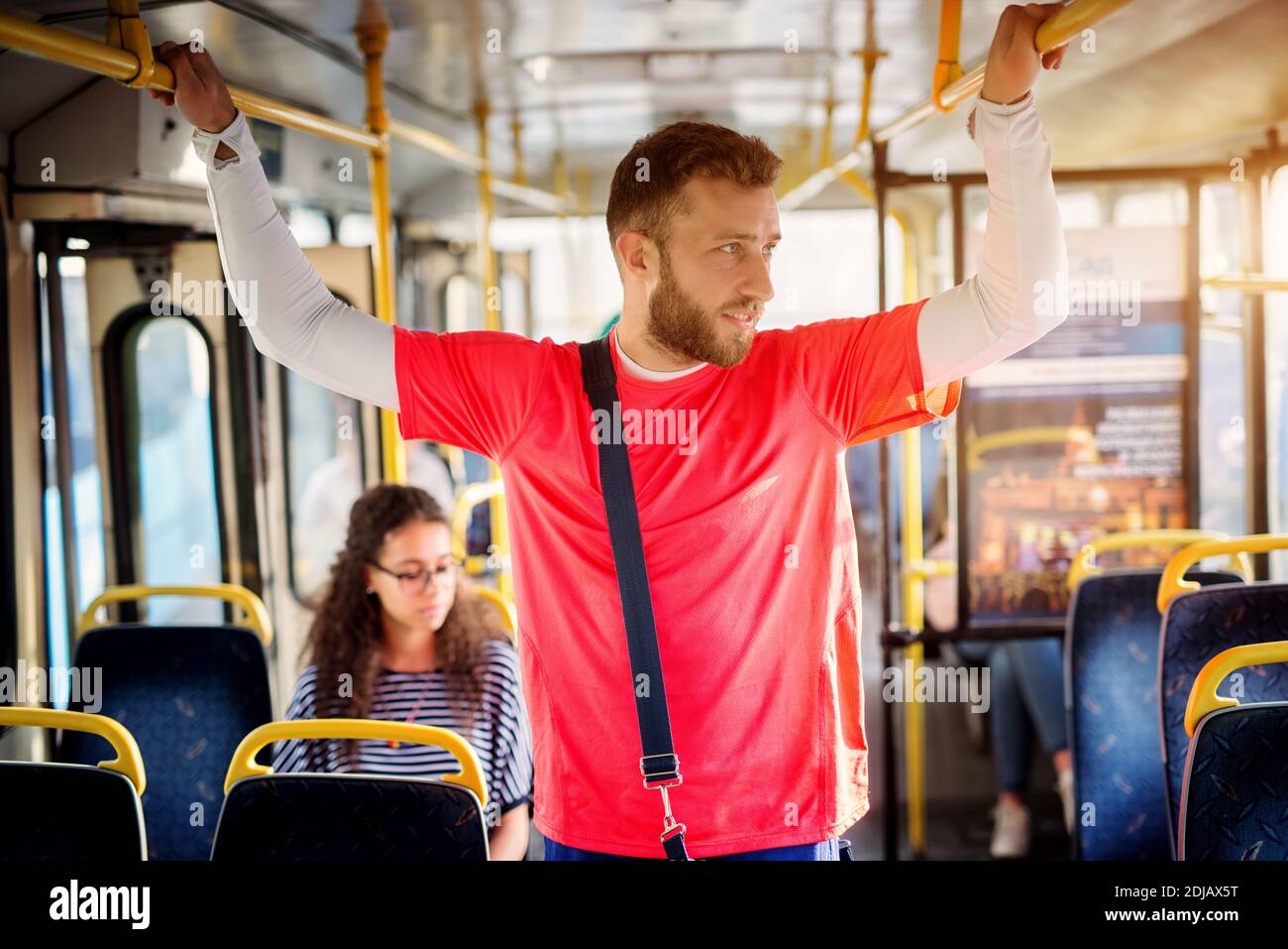 Stand inside bars hi-res stock photography and images - Alamy