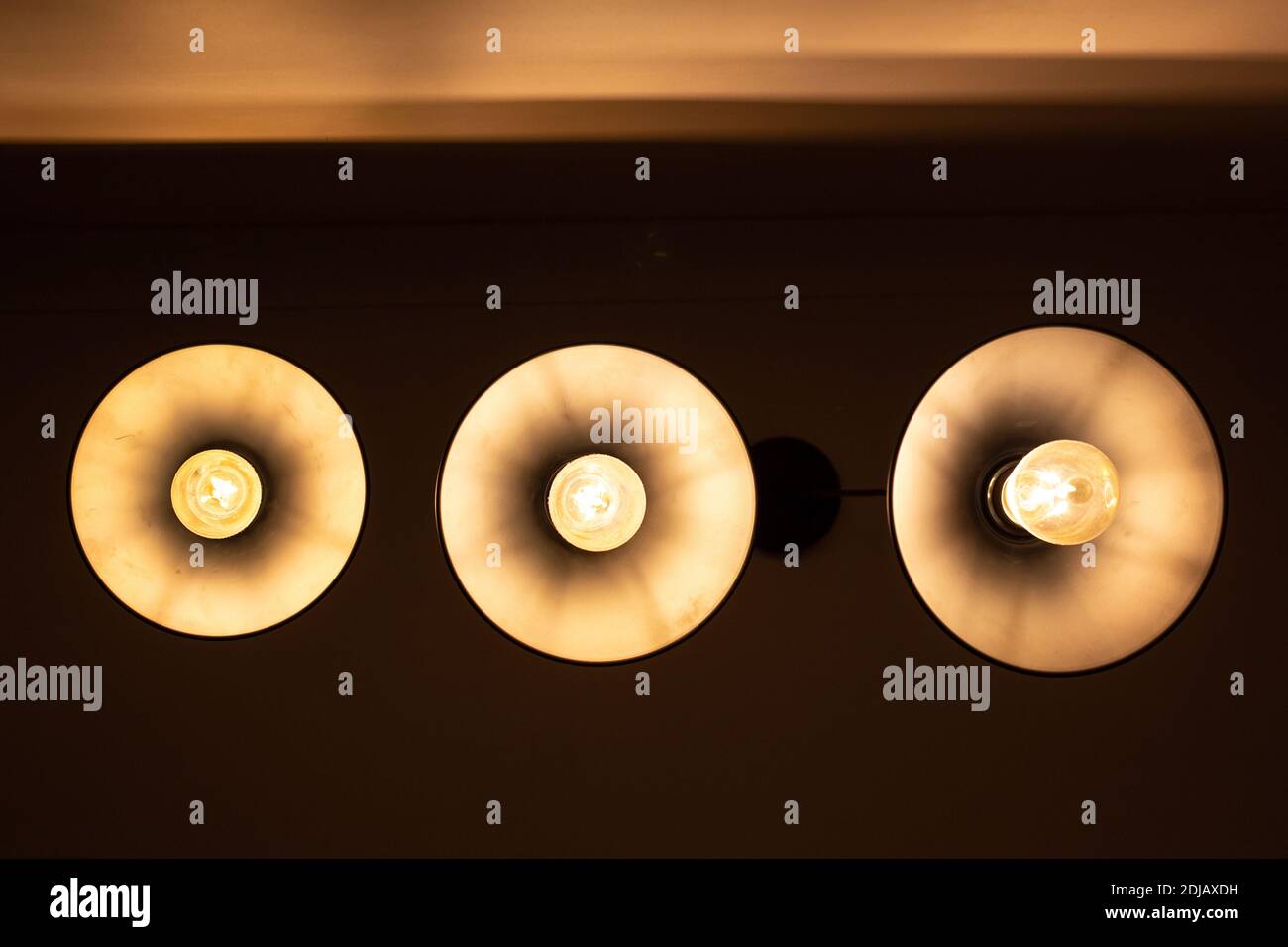 Round lamps hi-res stock photography and images - Alamy