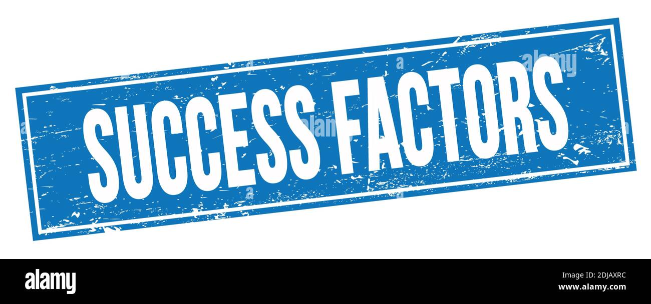 Success factors word hi-res stock photography and images - Alamy