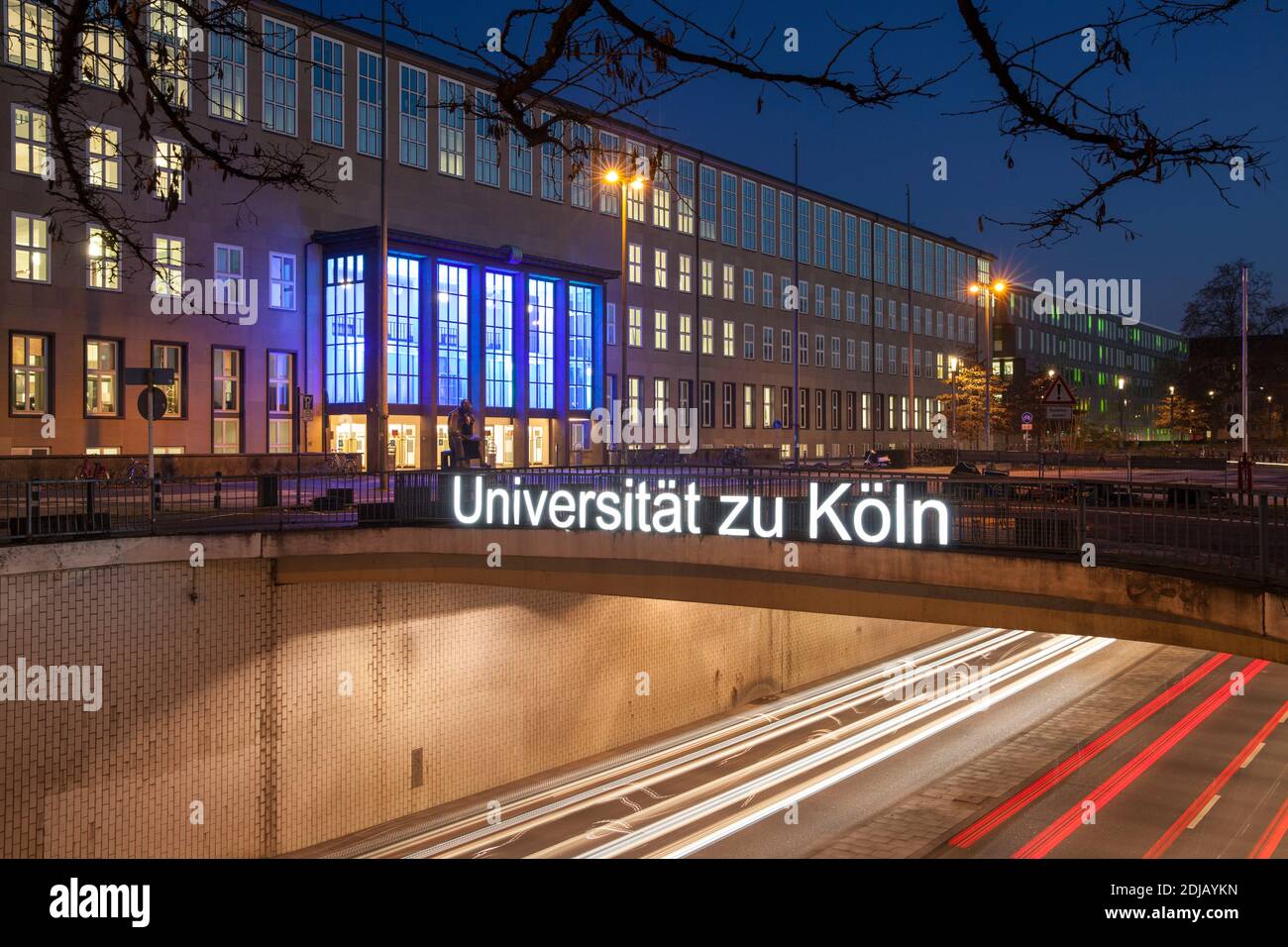 main building of the University of Cologne at the Albertus-Magnus ...
