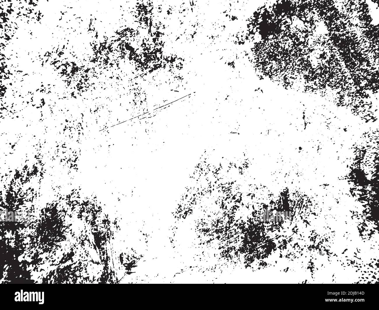 Black and white grunge. Distress overlay texture. Abstract surface dust ...