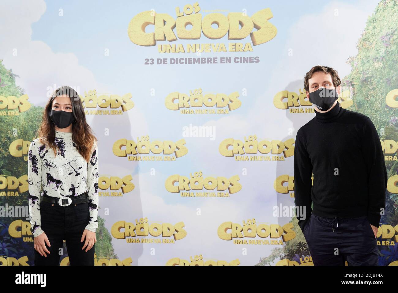 December 14, 2020, Madrid, Madrid, Spain: Anna Castillo, Raul Arevalo ...