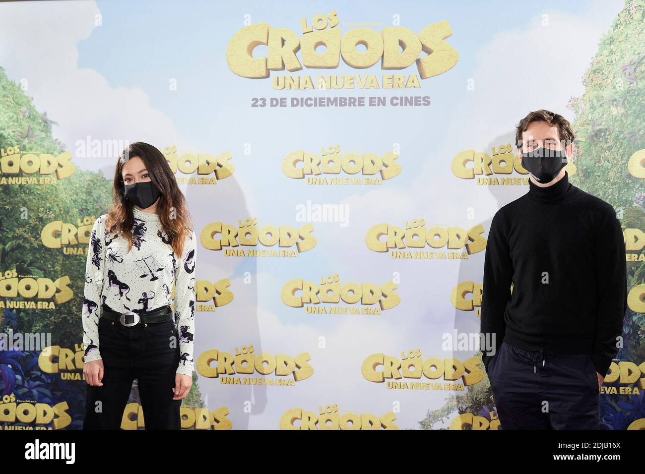 December 14, 2020, Madrid, Madrid, Spain: Anna Castillo, Raul Arevalo ...
