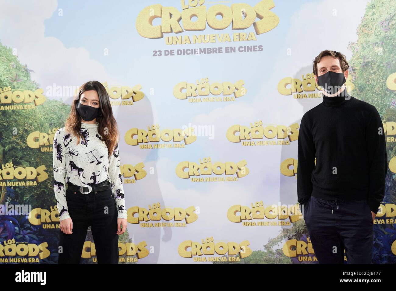 December 14, 2020, Madrid, Madrid, Spain: Anna Castillo, Raul Arevalo ...