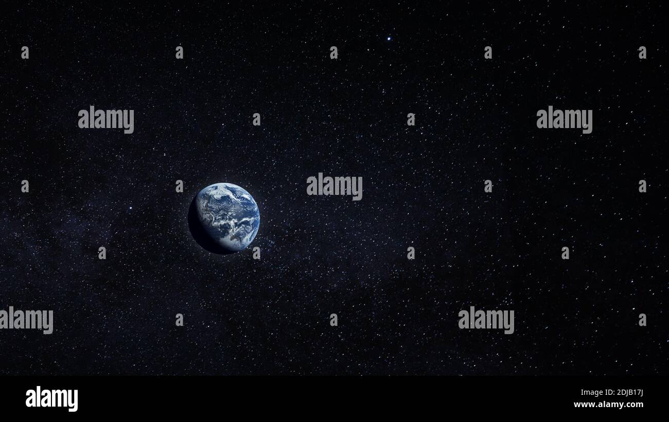 Planet Earth in outer space. Earth view from space. Elements of image ...