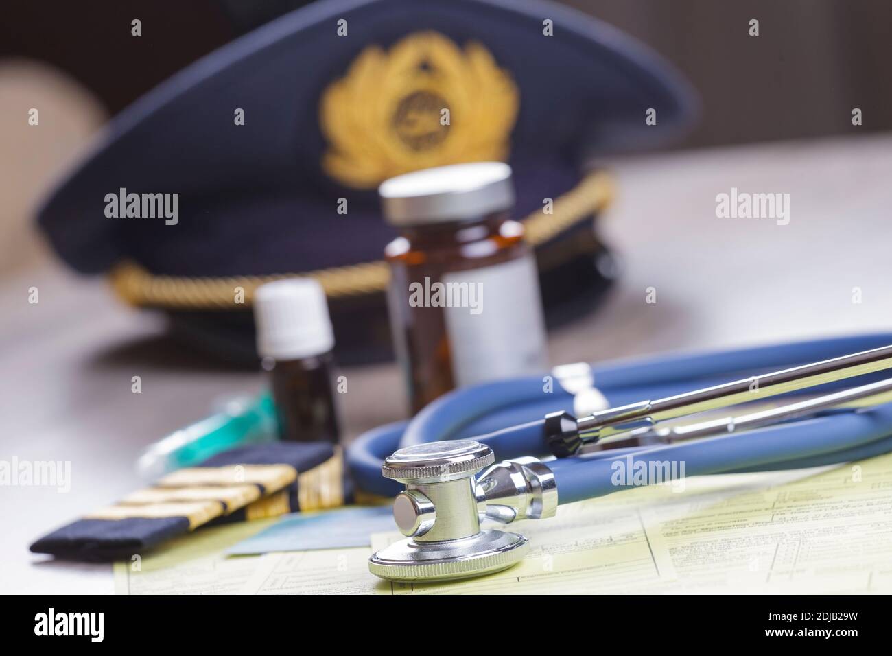 Airplane equipment hi-res stock photography and images - Alamy