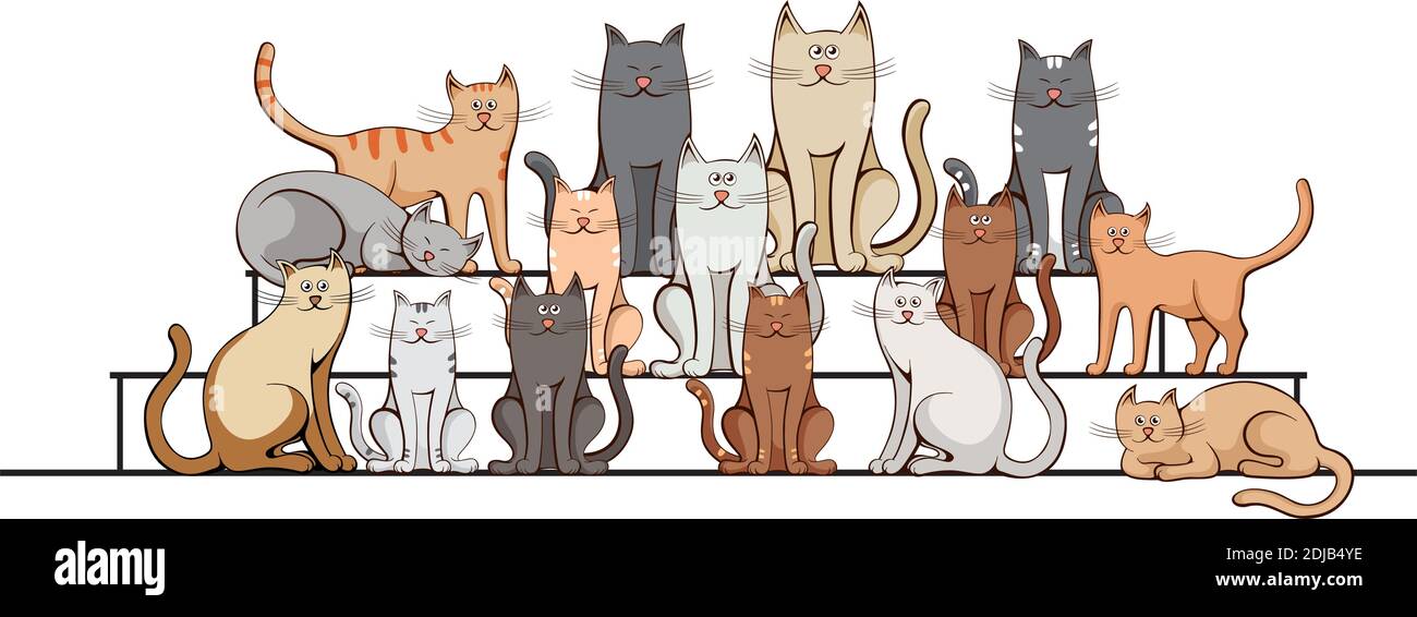 White cats paw on Stock Vector Images - Alamy